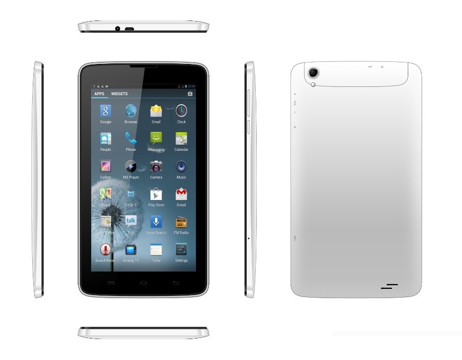 7" PC tablet / GPS navigace s dual kamerou GS871, SIM slot, LIFETIME ...